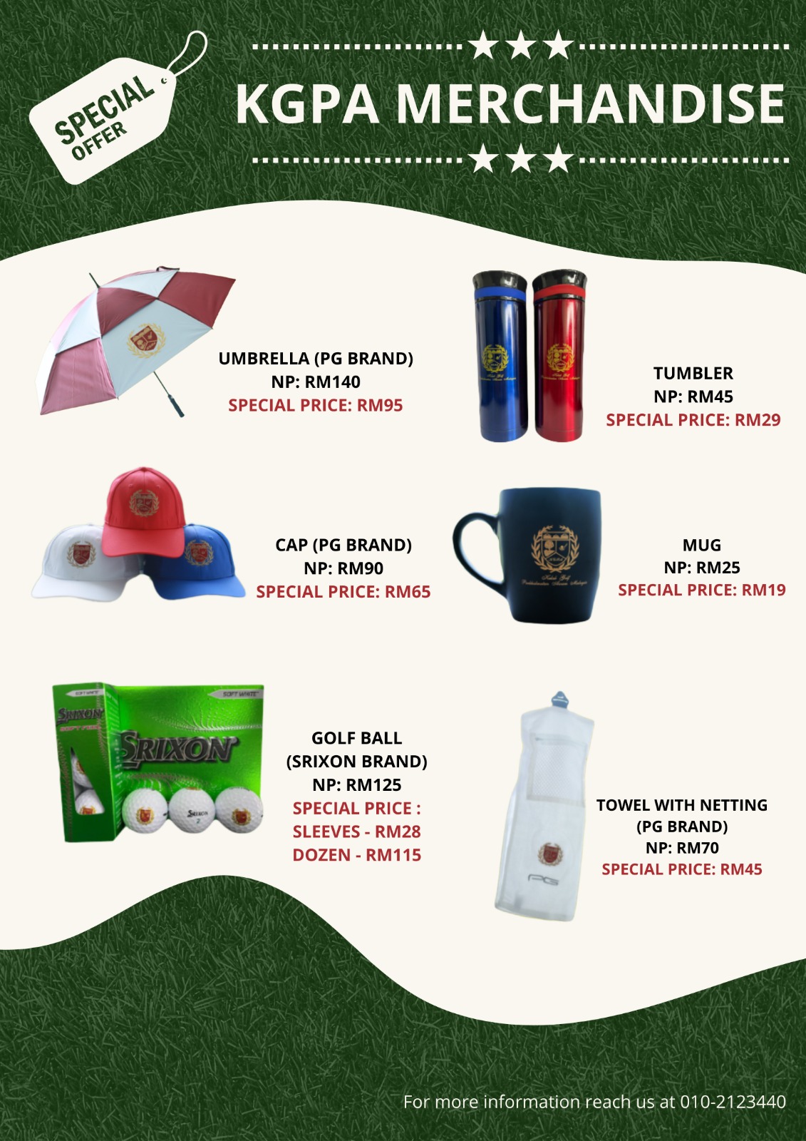 KGPA MERCHANDISE – Kelab Golf Perkhidmatan Awam Malaysia (KGPA)